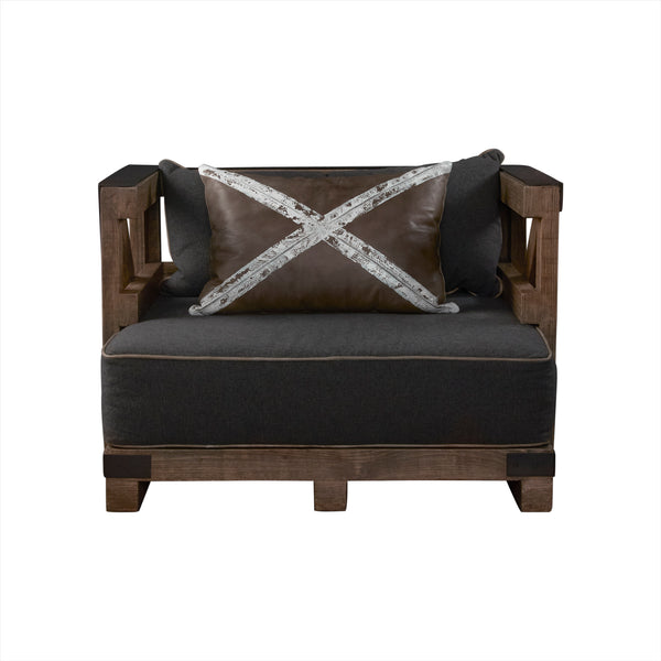 Sillón Monroe en Tela Fiordo Piedra Gris – Casa-Armida-Store